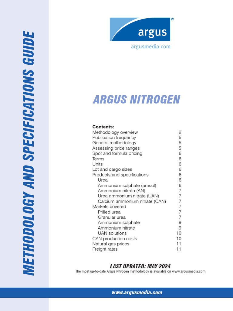 Argus Nitrogen (1) | PDF | Fertilizer