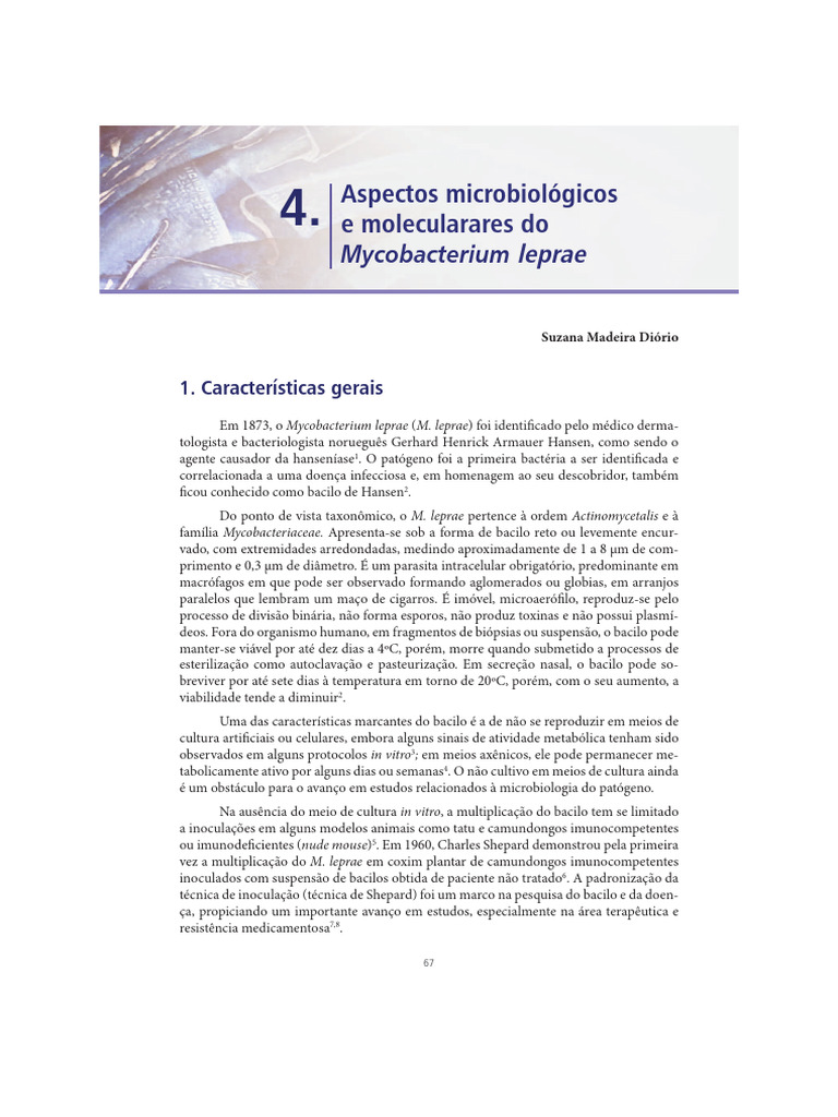 Aspectos Microbiológicos | PDF | Gene | Mycobacterium tuberculosis