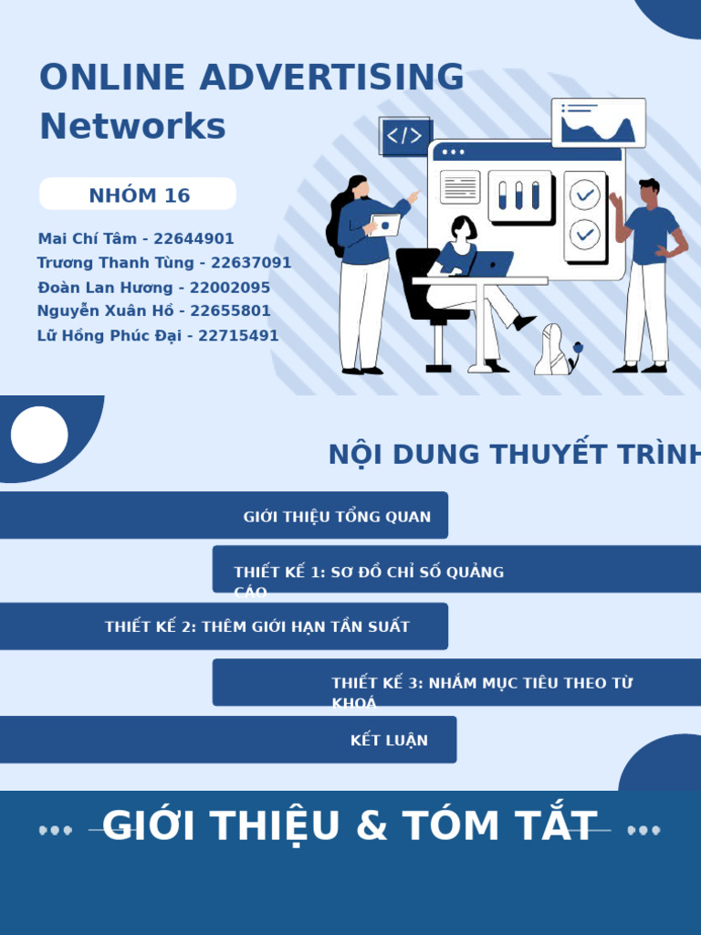 Nhóm16 Online Advertising Networks | PDF