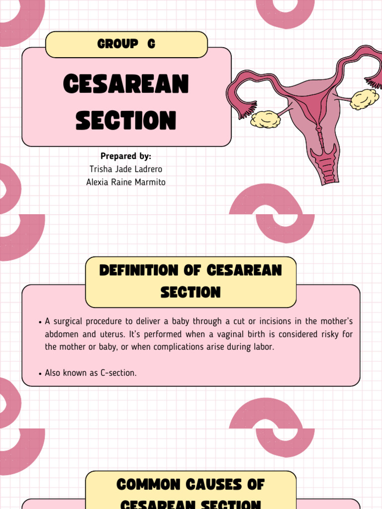 cesarean-section | PDF | Uterus | Caesarean Section