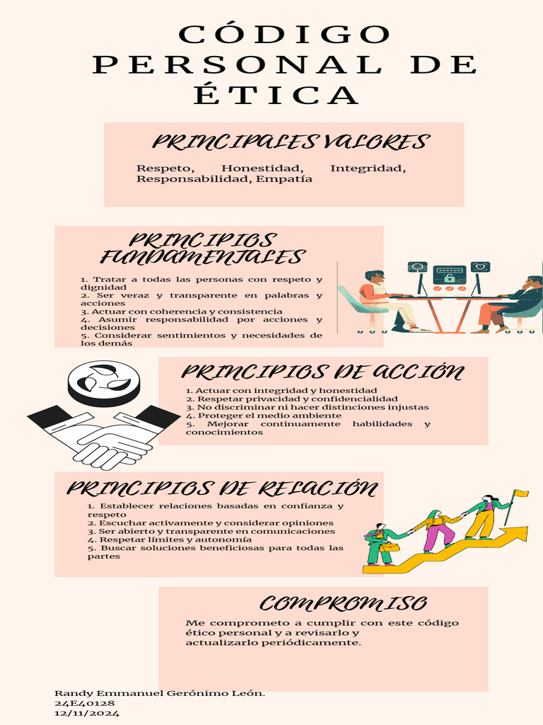 Código Ético Personal: Valores Clave | PDF