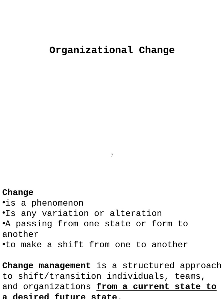 1 Change Management Introduction | PDF | Mergers And Acquisitions ... 1 Change Management Introduction | PDF | Mergers And Acquisitions ...