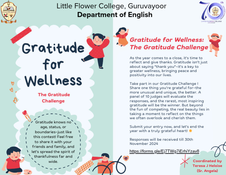 Gratitude For Wellness Brochure | PDF