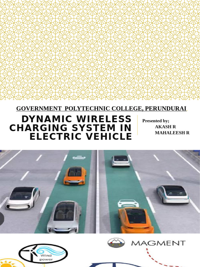 Dynamic Wireless Charging System in Ev | PDF | Electric Vehicle ...