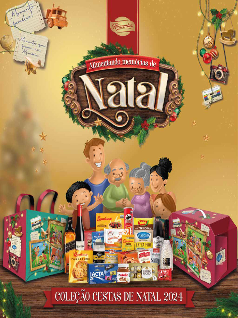 Catálogo de Natal 2024 - Cesta Alimentar | PDF