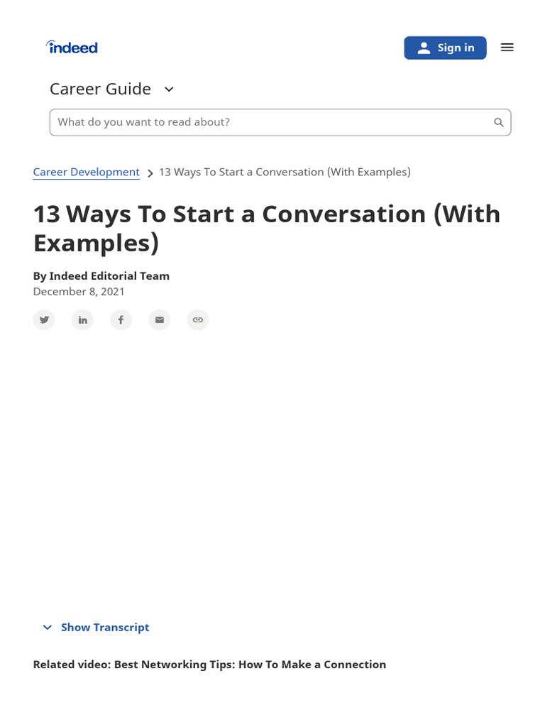 WWW Indeed Com Career Advice Career Development How To Start A ...