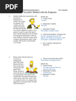 Spongebob Scientific Method Worksheet Answers | PDF | Hypothesis ...