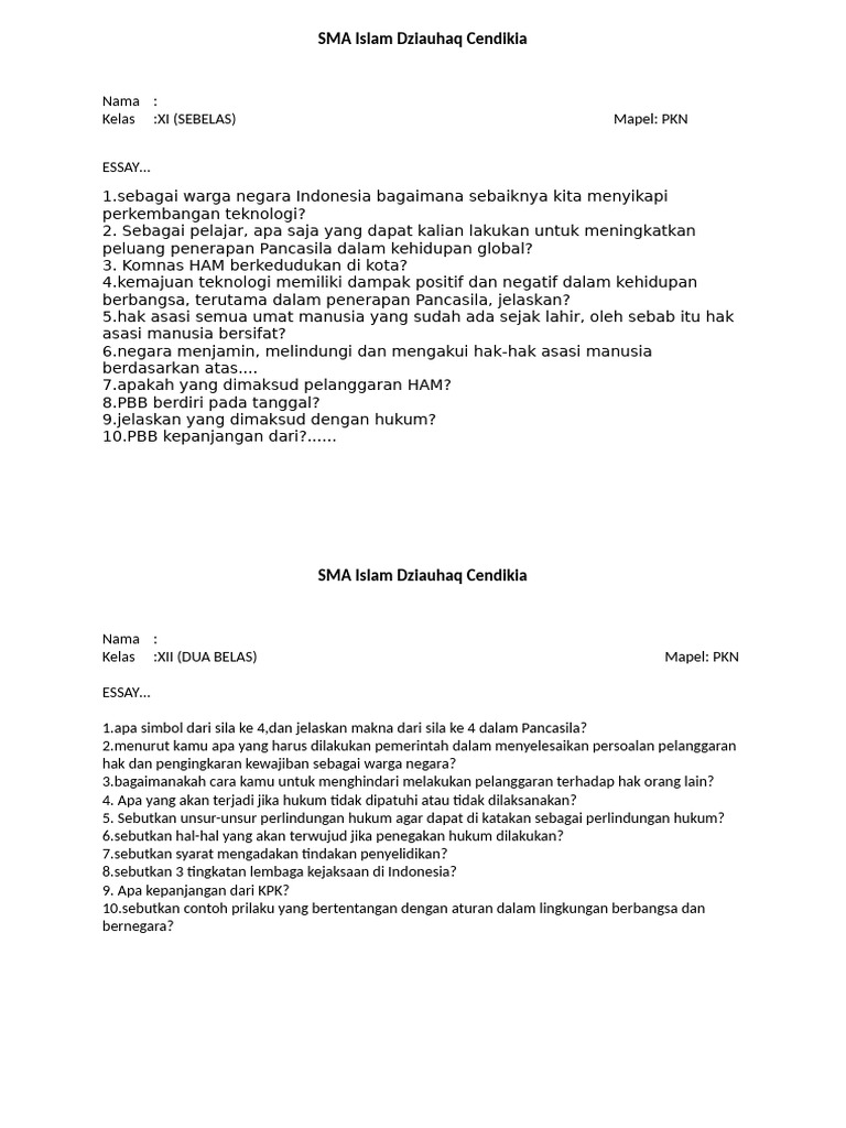 Soa Ipa SMP 1-2 | PDF