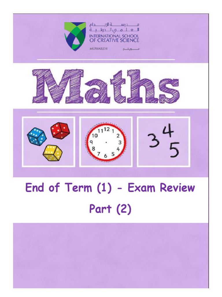 Year 6 - Math End of Term Review Part (2) - 241203 - 095947 | PDF