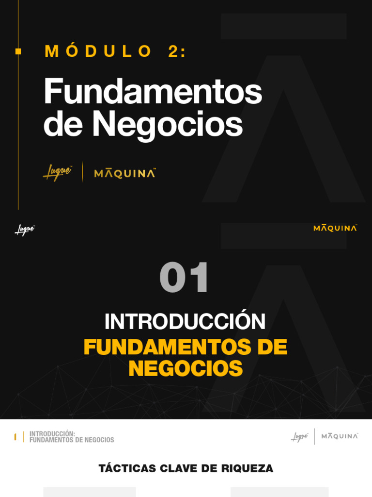 MAQUINA_-_PRESENTACI_N_M_DULO_2_-_Fundamentos (1) | PDF | Business | Marketing