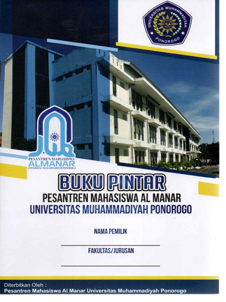 Buku Pintar Pesantren Mahasiswa Al Manar UMPO | PDF