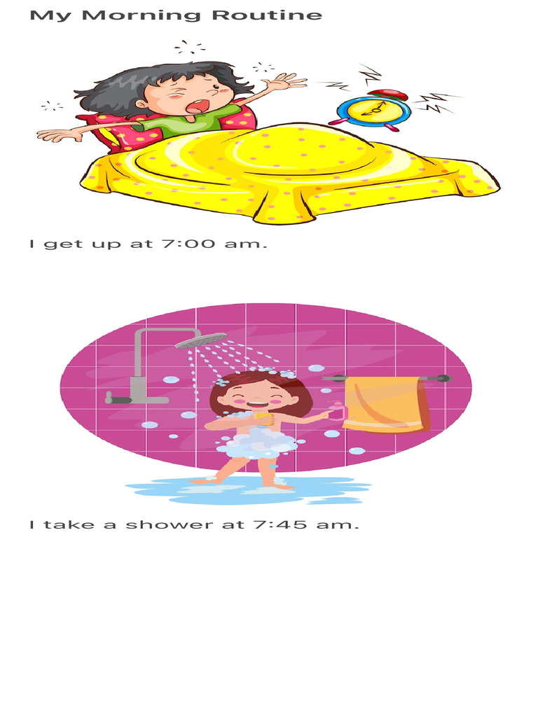 My Morning Routine | PDF