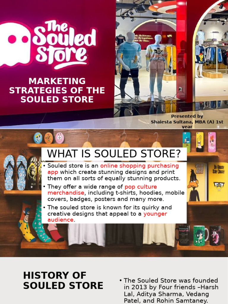 Marketing Strategies of The Souled Store | PDF | Brand | Business Economics