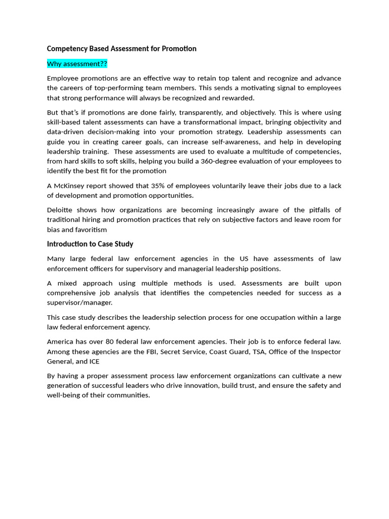 Case study report - Final | PDF | Leadership | Validity (Statistics)