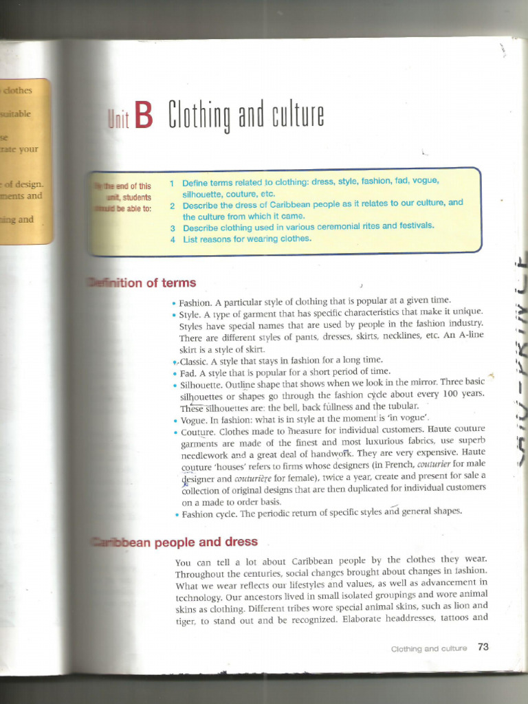 CLOTHING AND CULTURE | PDF