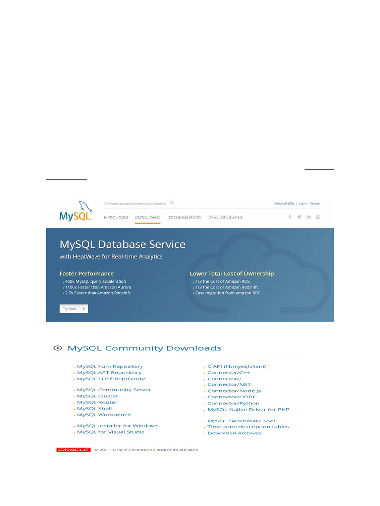 Unit V Database Connectivity With MySQL | PDF | My Sql | Databases