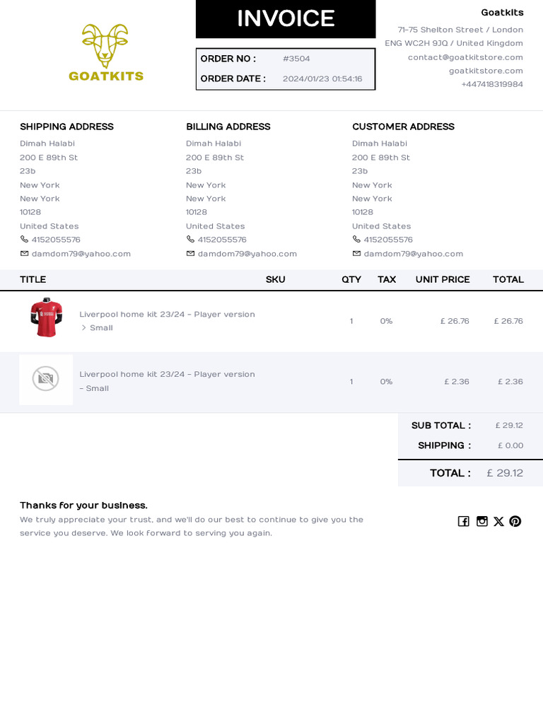 invoices (15) | PDF | Uefa Champions League | Association Football Teams