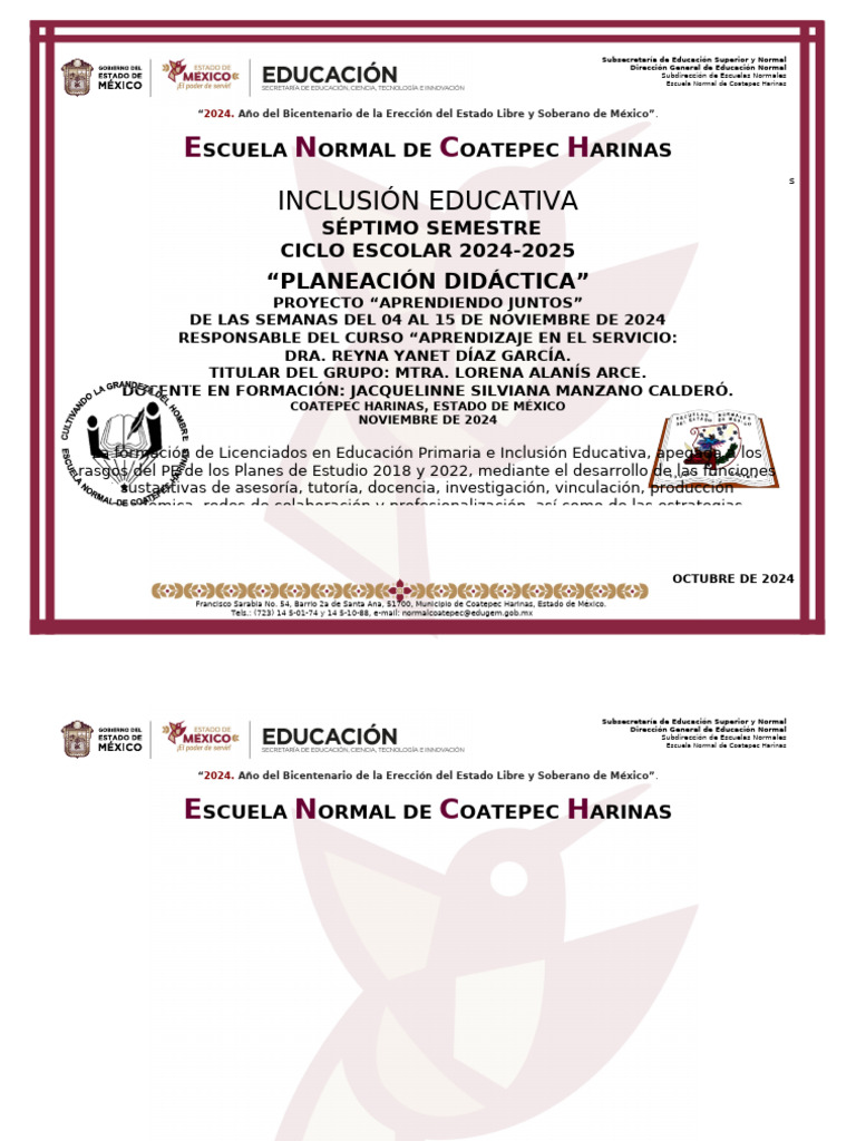 Caratula Jacque.. (1) .. | PDF | Enseñando | Modificación de comportamiento