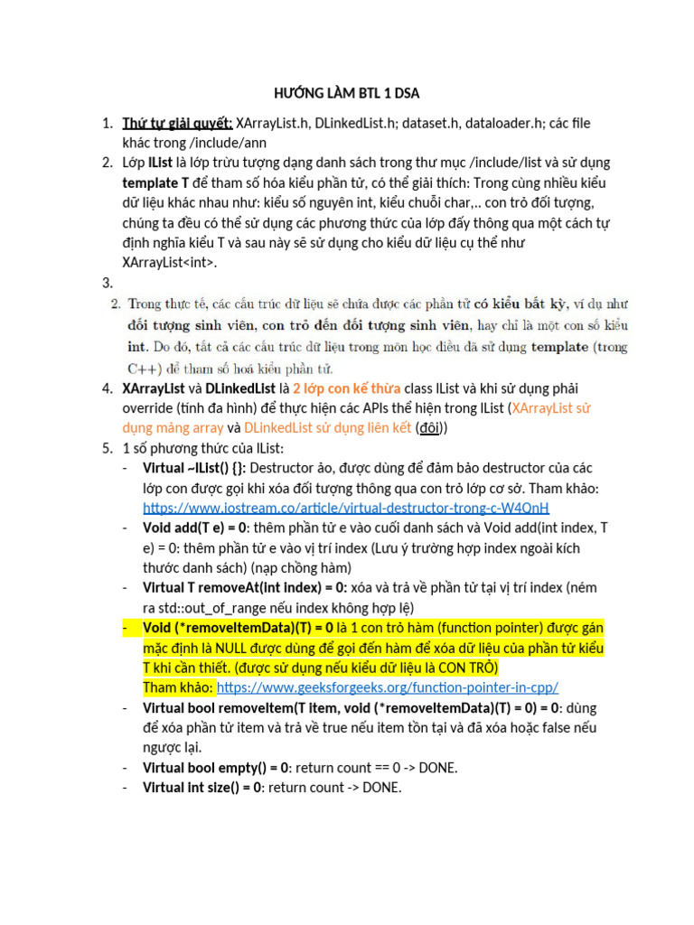 Hư NG Làm BTL 1 Dsa | PDF