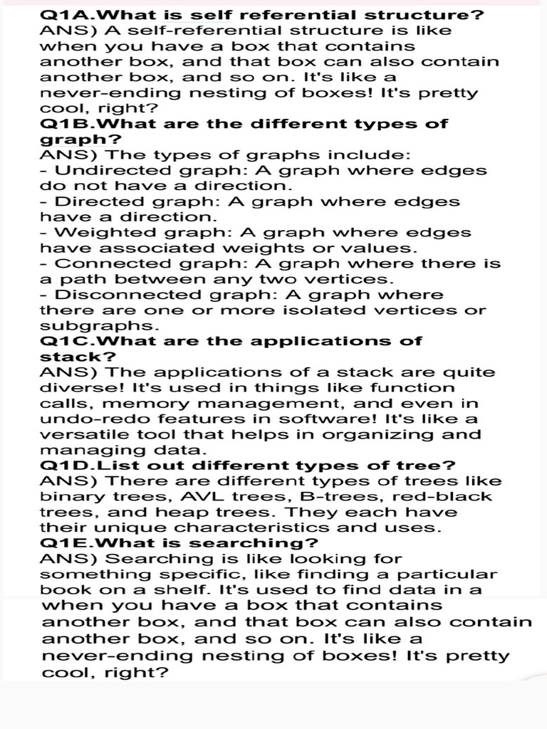 Data Structure Impp | PDF