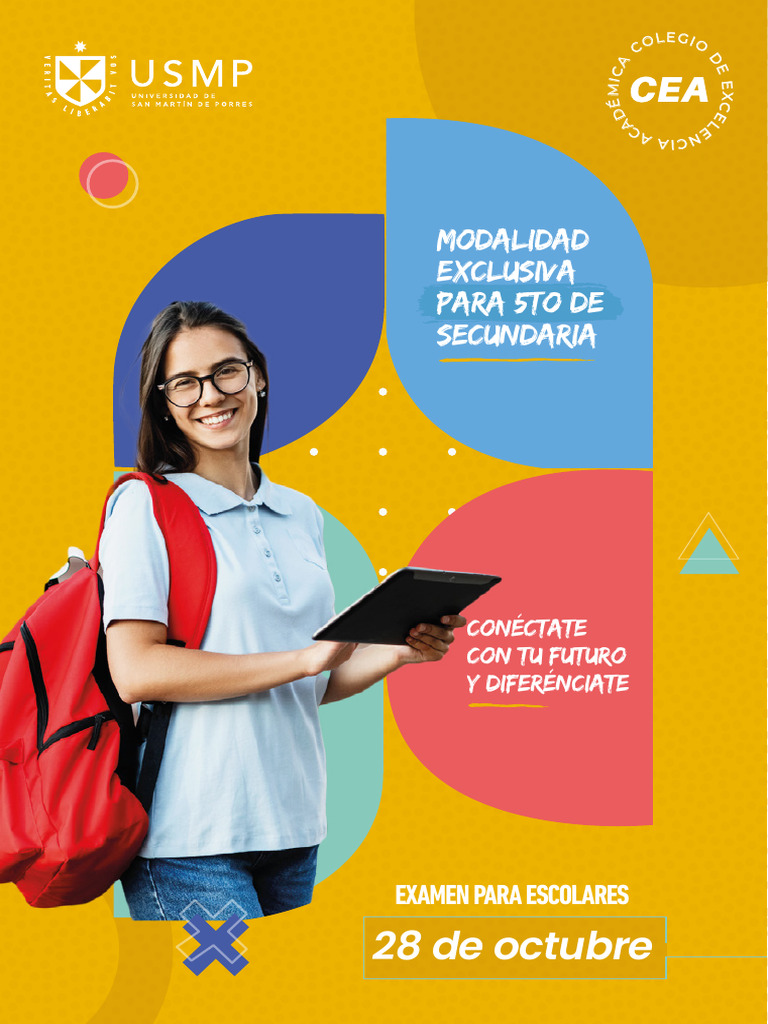 Brochure CEA 2023 II | PDF | Educación Secundaria | Documento de identidad