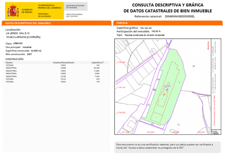 Consulta de Datos Catastrales | PDF | Tecnología geográfica | Datos ...