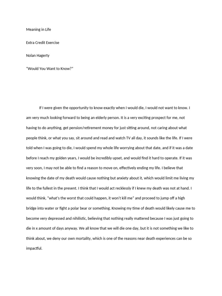 Extra Credit 2 | PDF