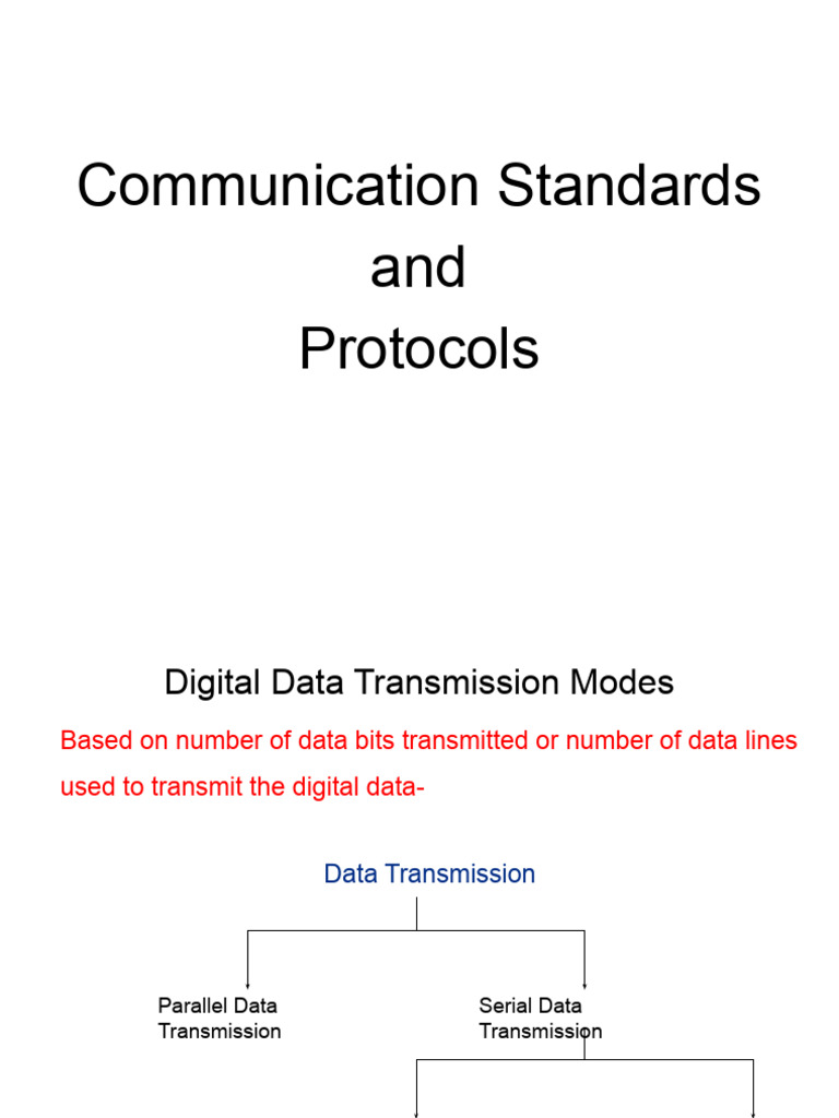 Data Transmission Standards Explained | PDF | Usb | Wireless Lan