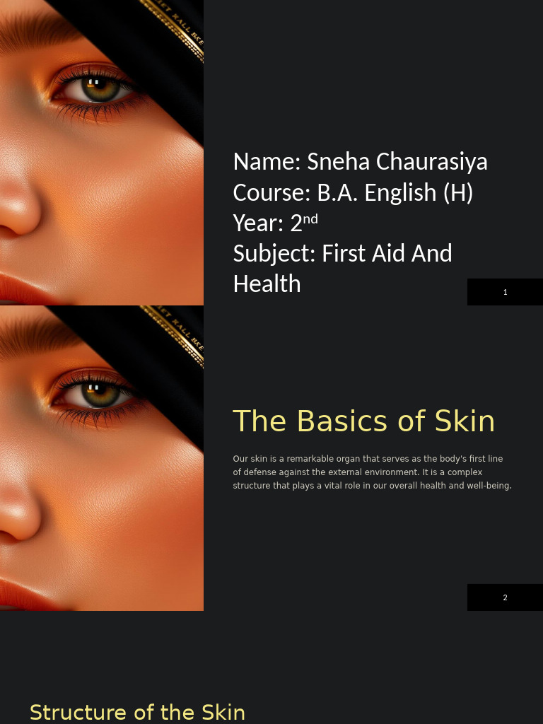 The Basics of Skin [Autosaved] | PDF | Skin Care | Skin