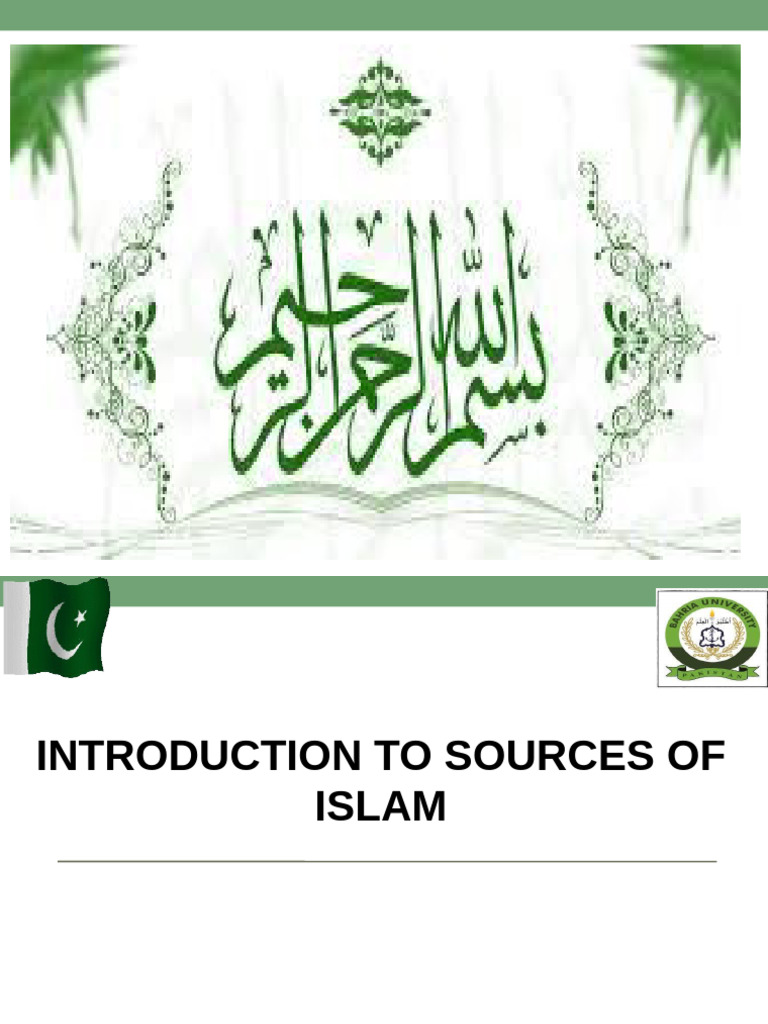 Introduction-to-Sources-of-Quran-10092024-102939am 2 | PDF | Hadith | Quran