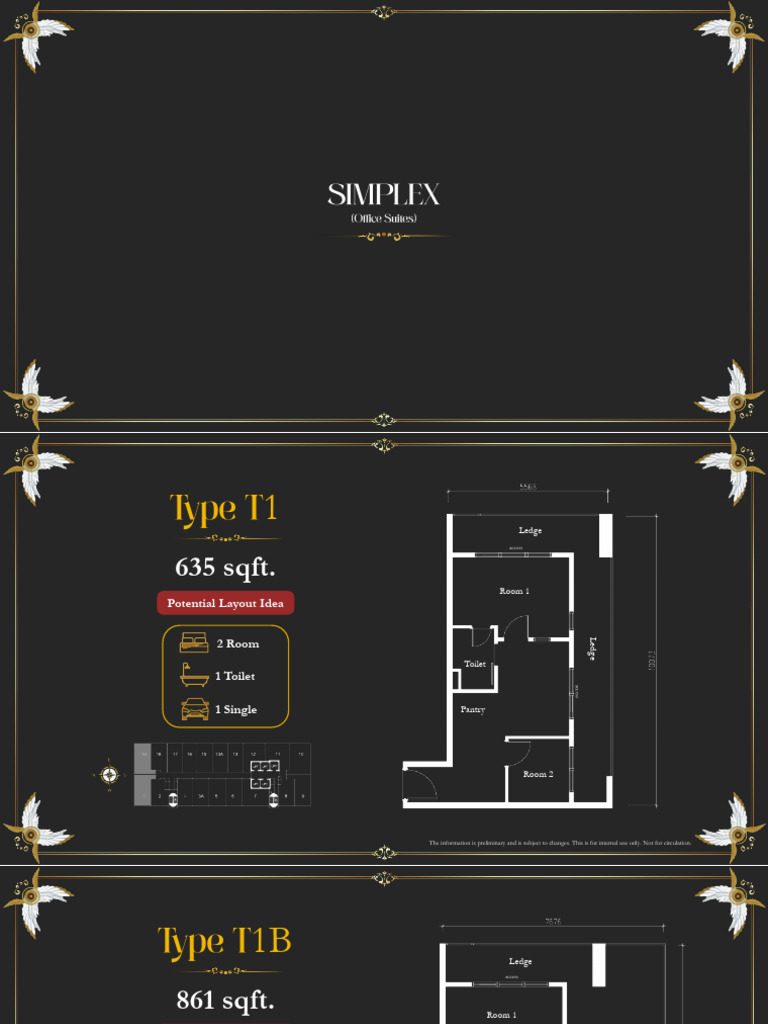 Arte Solaris_Simplex Unit Layout | PDF | Food Storage | Room