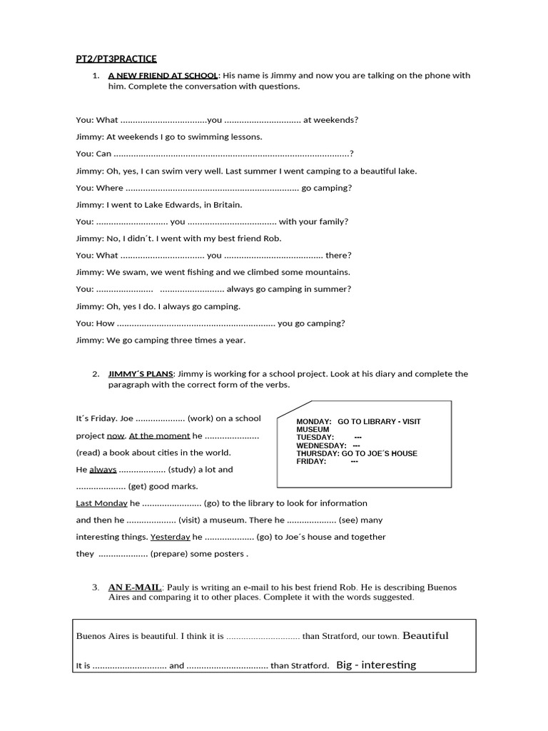 PT2 - PT3 PRACTICE SEPTEMBER 7 | PDF