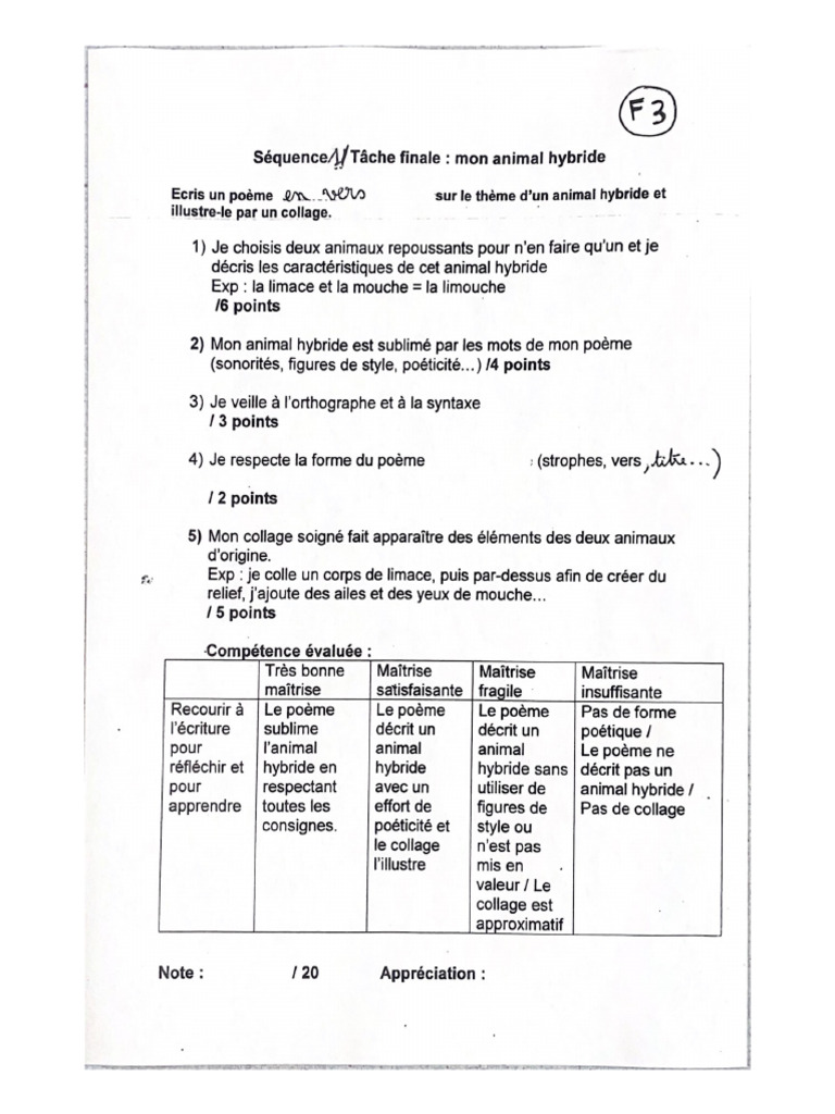 Mon Animal Hybride | PDF