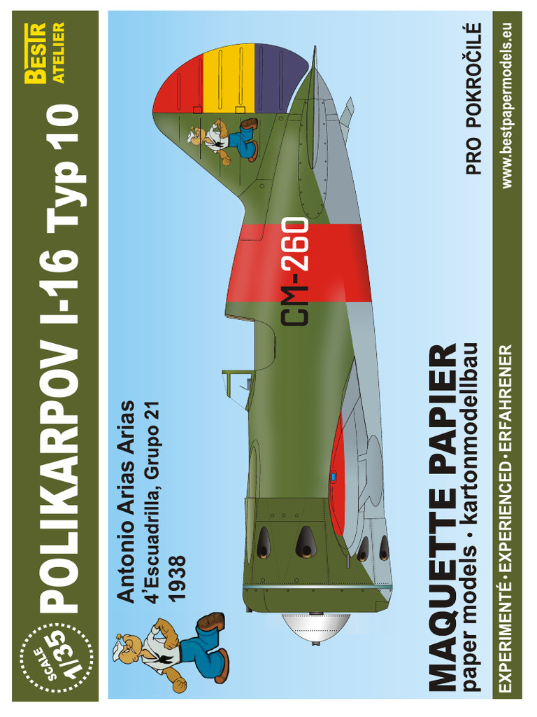 I-16 Typ10 SPAIN | PDF