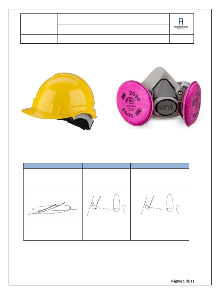 PR - IN - 05 Procedimiento de Almacenamiento y Uso de elementos de proteccion personal EPP | PDF ...