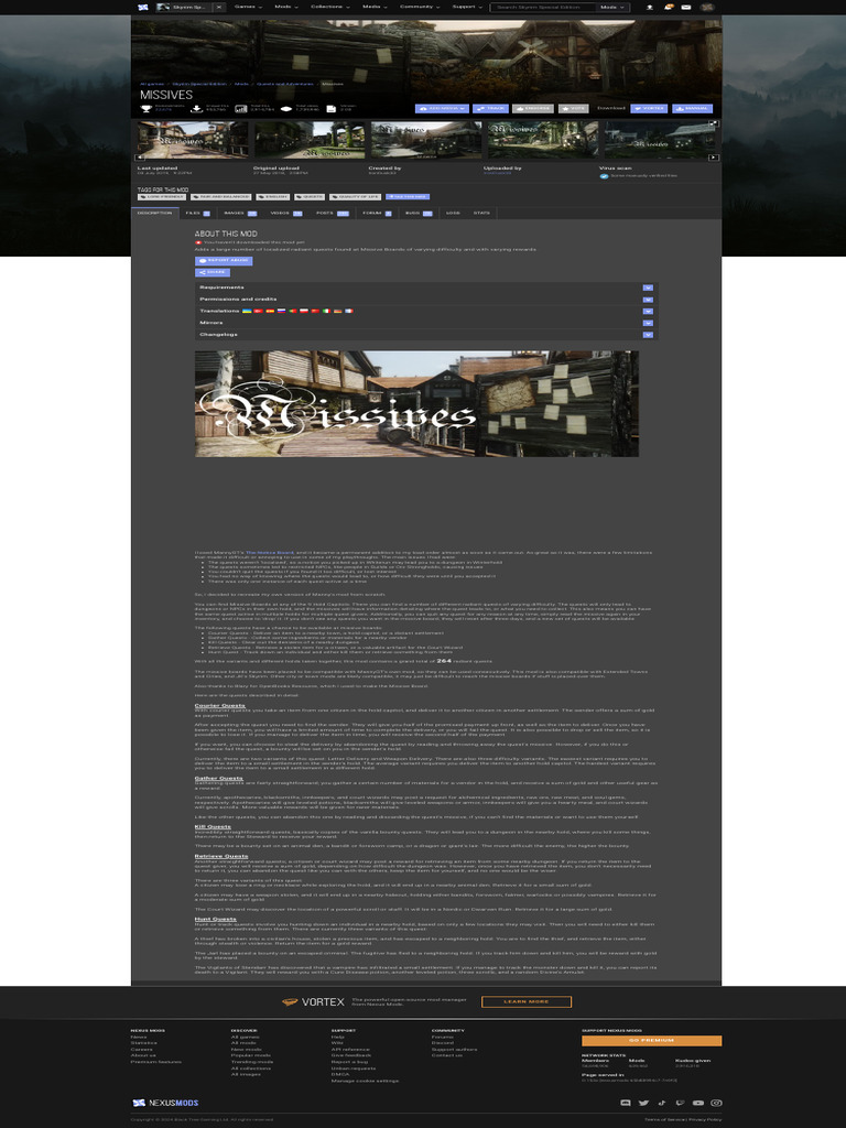 Skyrim Radiant Quest Mod Guide | PDF