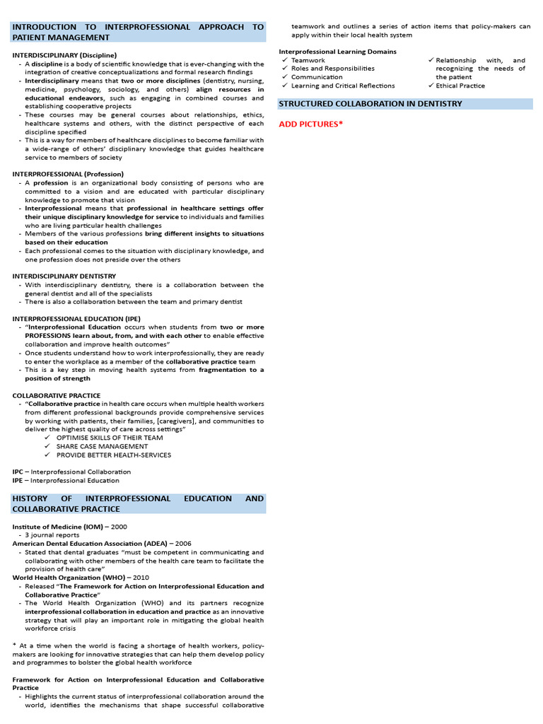 IAPM-1 | PDF | Interdisciplinarity | Health Care