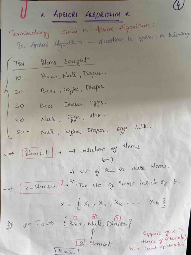 Apriori Algorithm | PDF