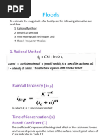 Runoff and Peak Flow Estimation - NRCS Method | PDF | Surface Runoff ...