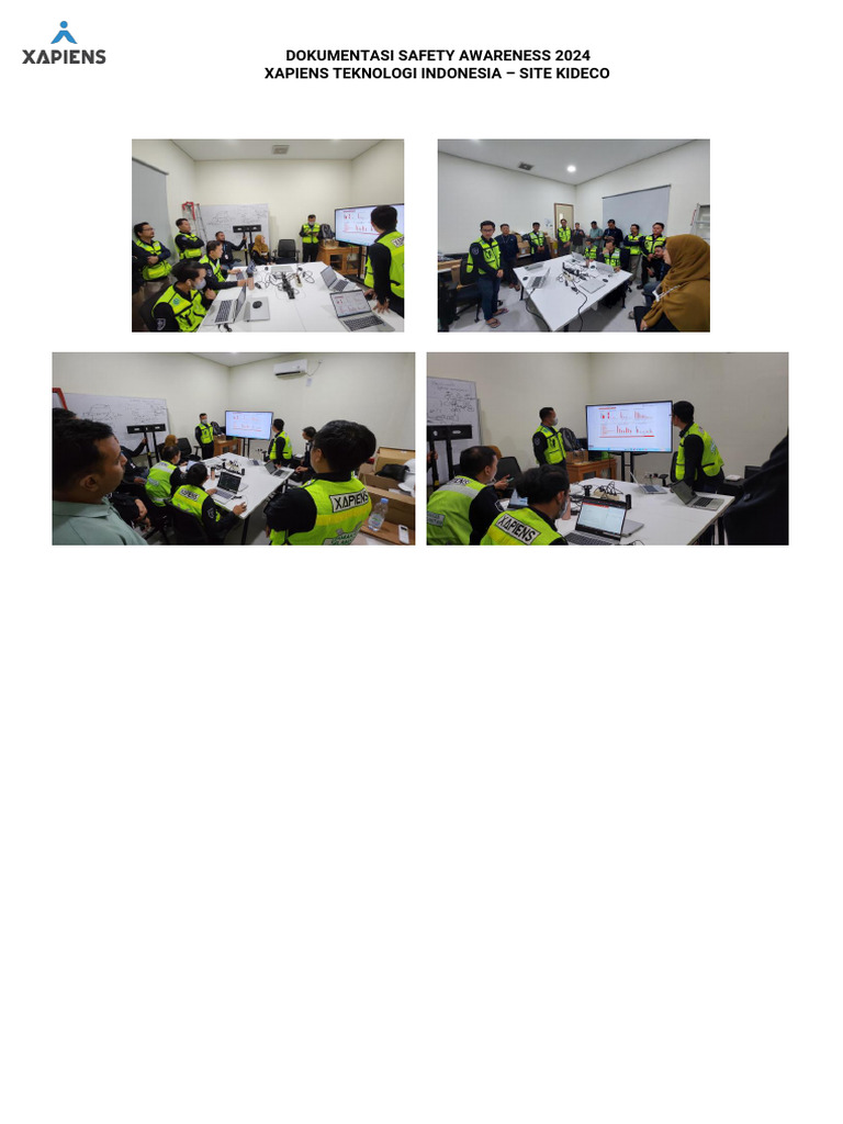 Dokumentasi Safety Awareness | PDF