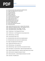 Doosan Fault Codes DTC | PDF | Throttle | Fuel Injection