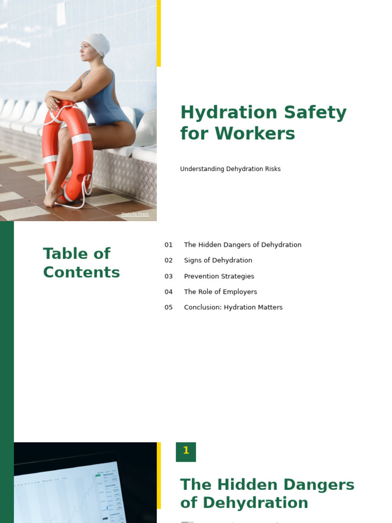 Workplace Hydration Safety Guide | PDF | Dehydration