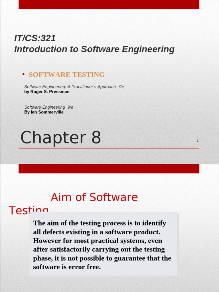 7. SE Testing | PDF | Software Testing | Unit Testing