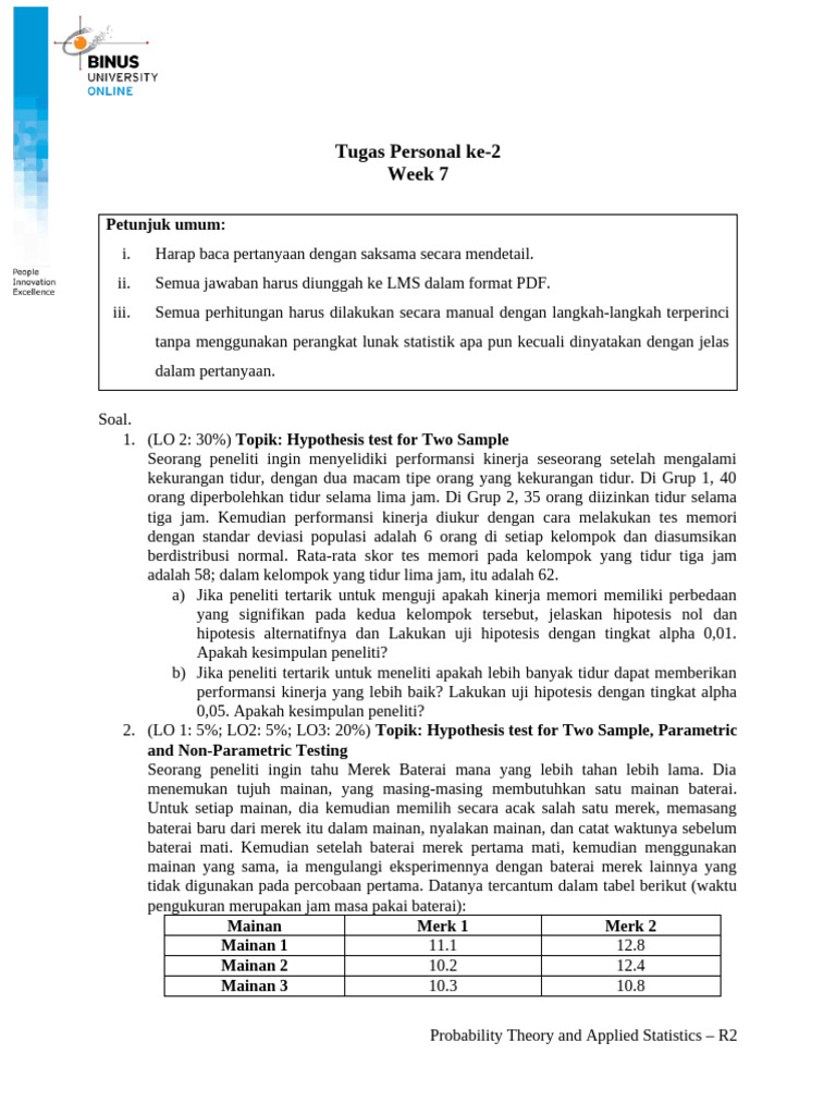 Tp2 Statistika | PDF