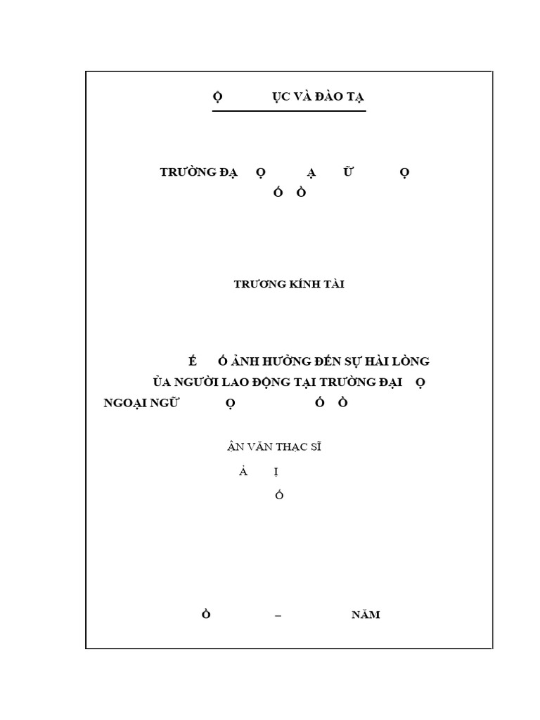 Truong Kinh Tai - Luan Van Gui HD | PDF
