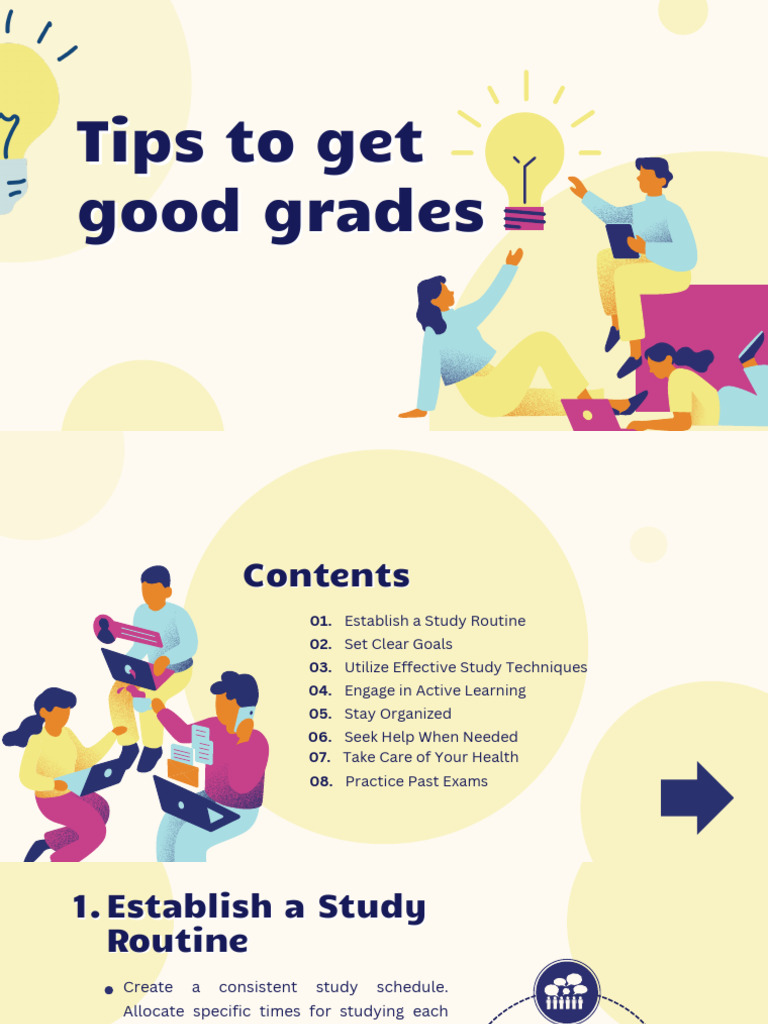 Effective Study Tips for Good Grades | PDF | Psychological Resilience ...