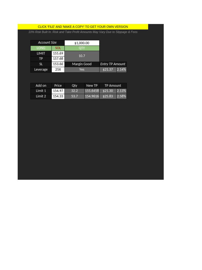 TCL 10% Calculator | PDF