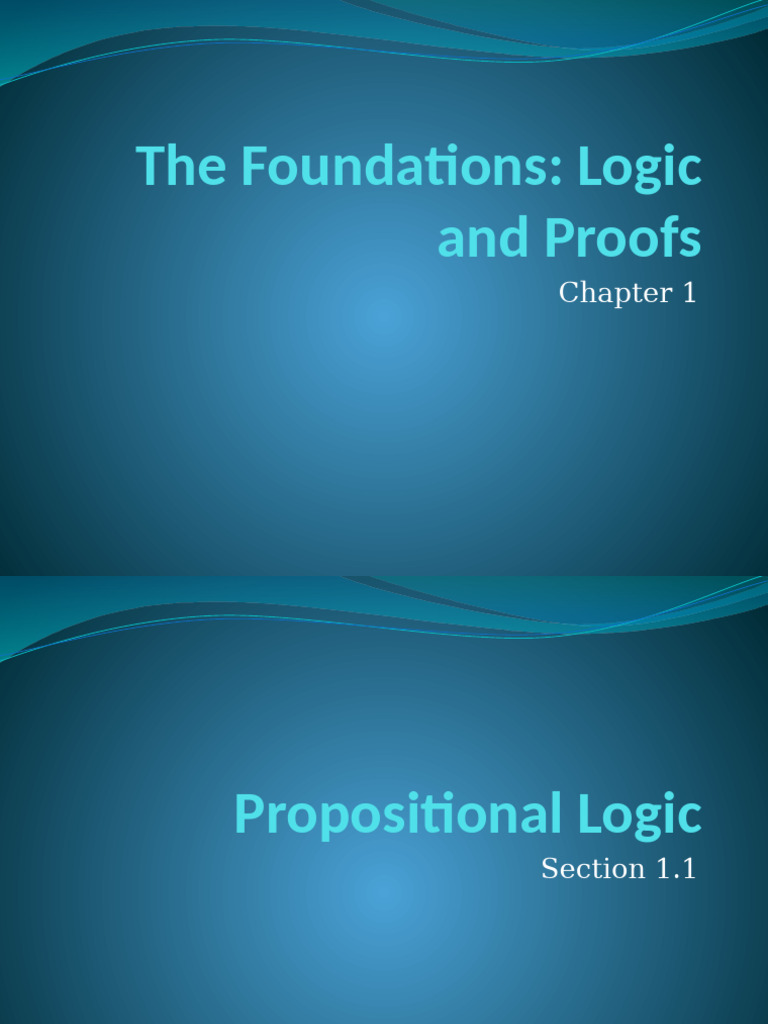 Chapter-1 (1) | PDF | If And Only If | Logic Gate