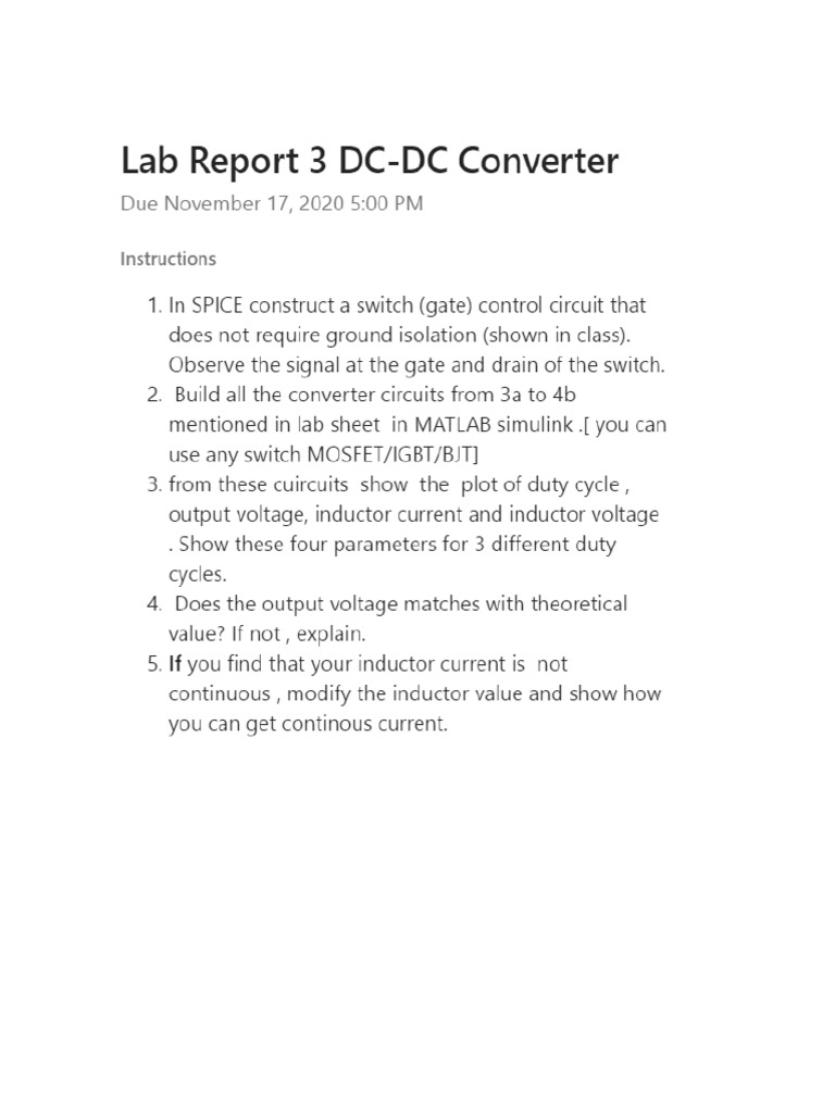 Exp3 Rep | PDF | Inductance | Electrical Network
