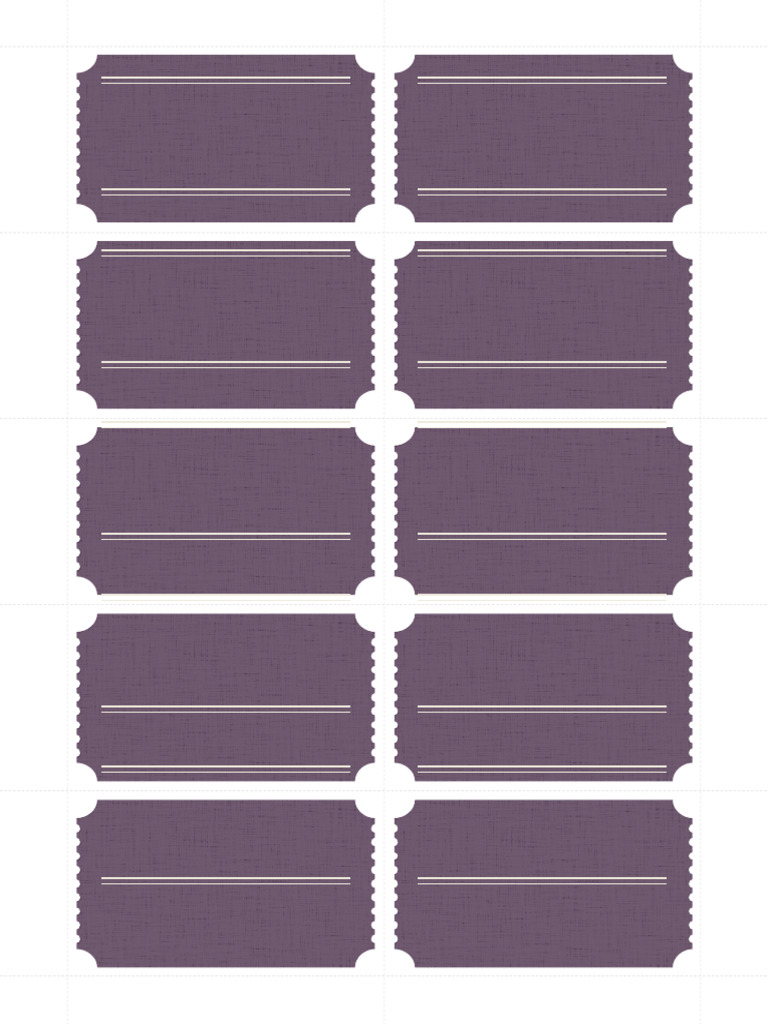 Basic Tickets 10 Per Page | PDF